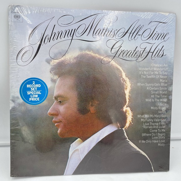 Other | Johnny Mathis All Time Greatest Hits Vinyl | Poshmark